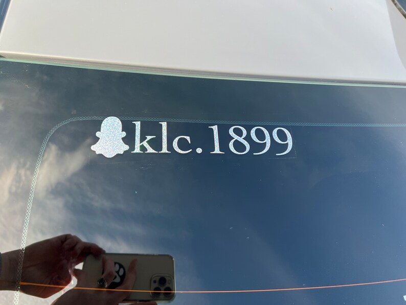 Custom Snapchat Decals - Etsy