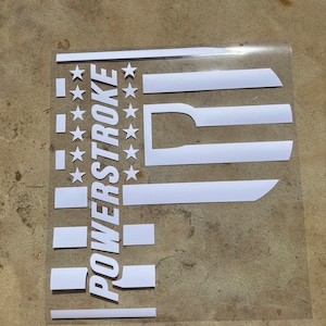 Powerstroke Decal - Etsy