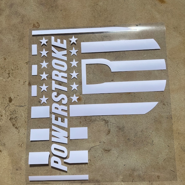Powerstroke Decal - Etsy