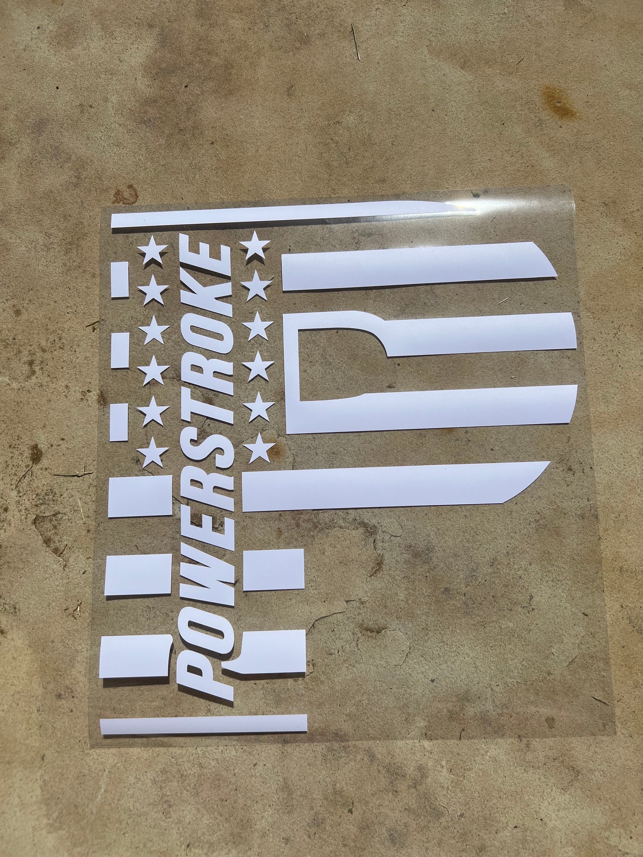 Powerstroke Decal - Etsy