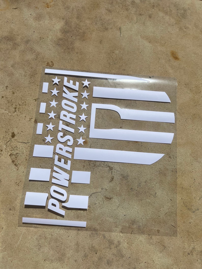 Powerstroke Decal - Etsy