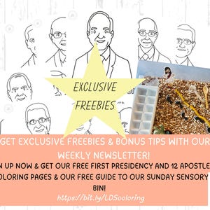 Come Follow Me 2025|mar 17-23|song of the Heart Lesson/activities ...