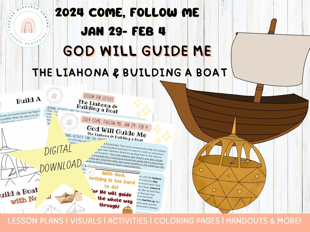 Come Follow Me 2024 |jan 29- Feb 4|god Will Guide Me Lesson ...