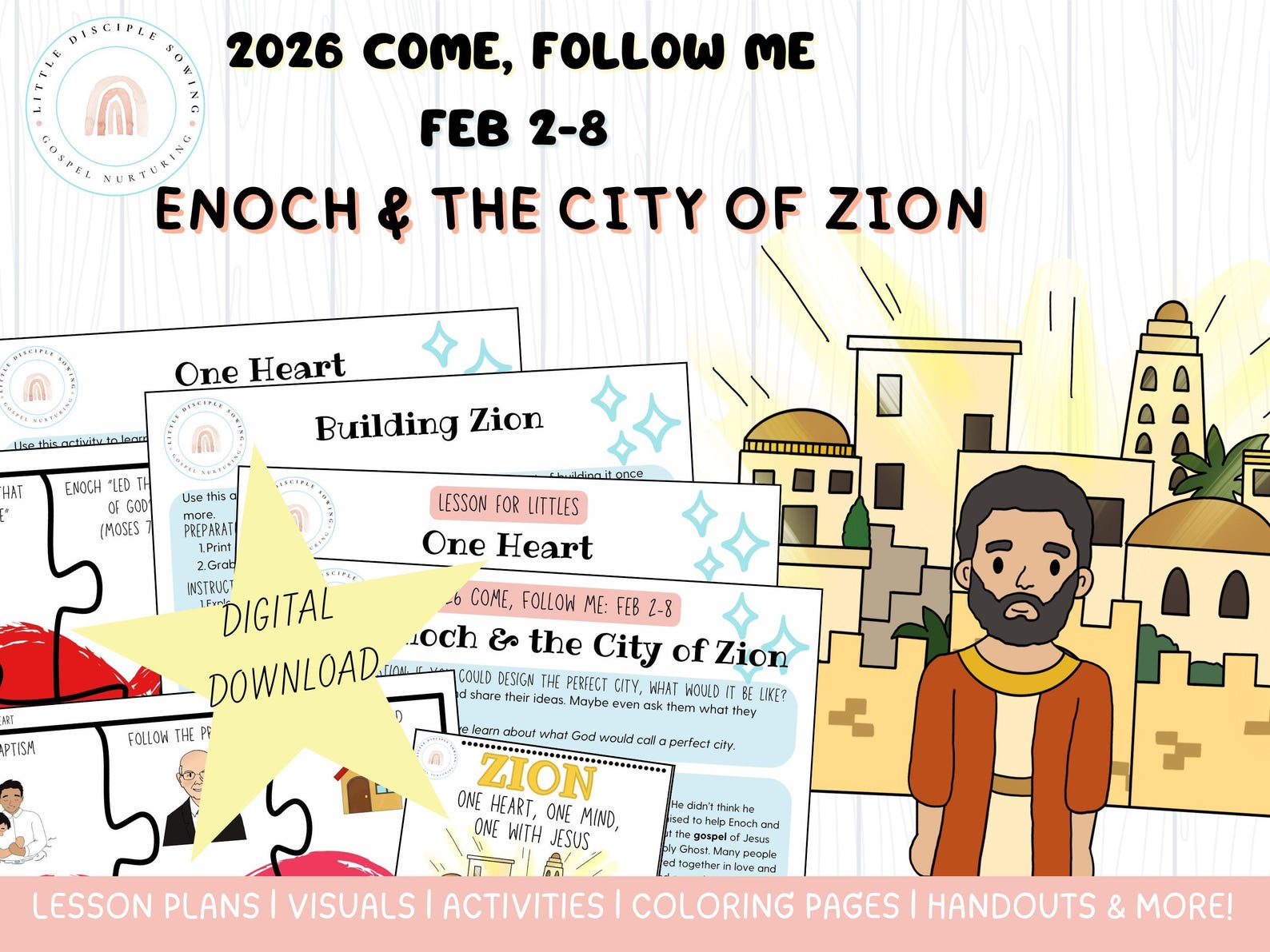 Come Follow Me 2026|feb 2-8|enoch and the City of Zion Lesson ...