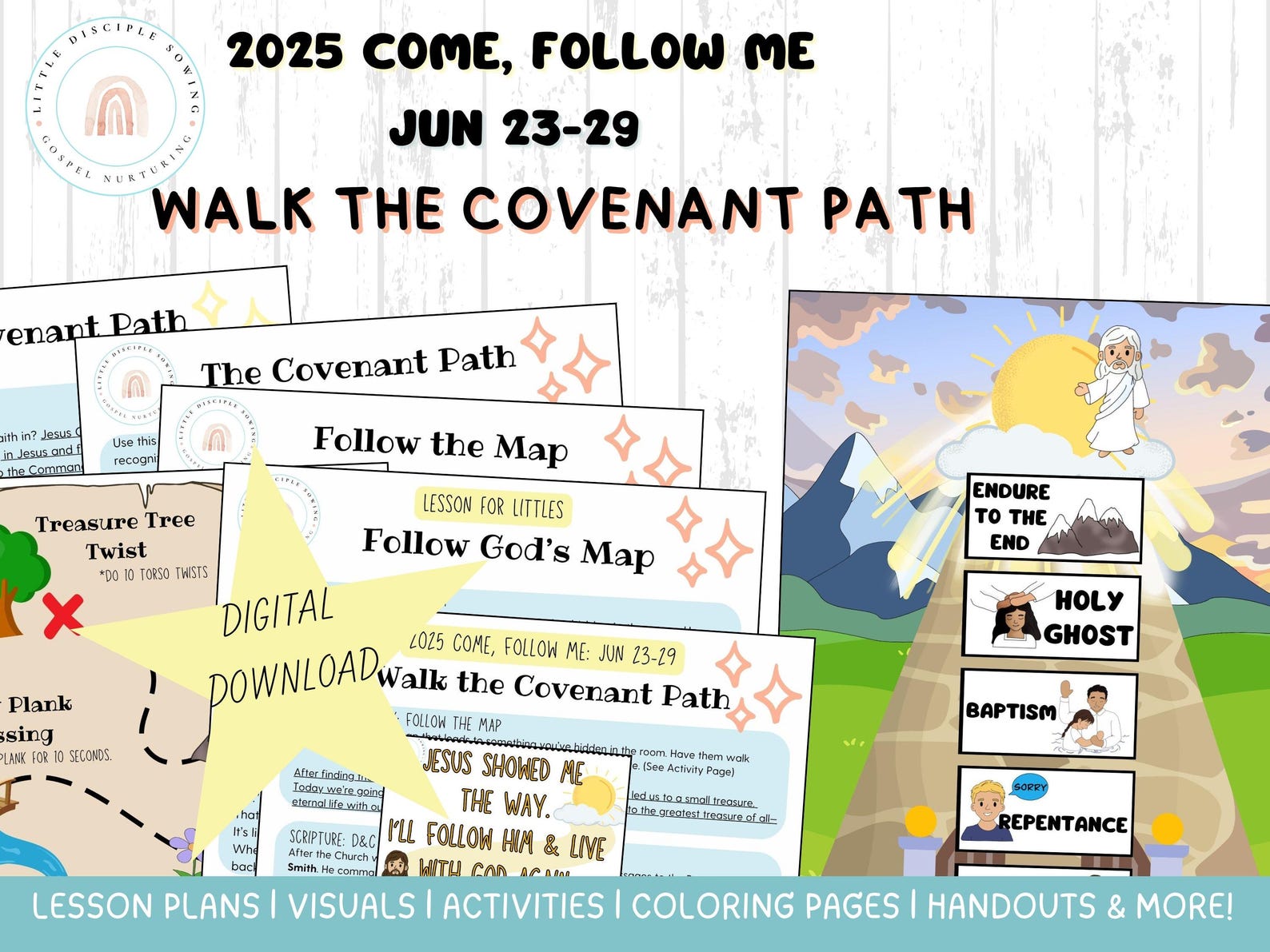 Come Follow Me 2025|jun 23-29|covenant Path Lesson/activities|doctrine ...