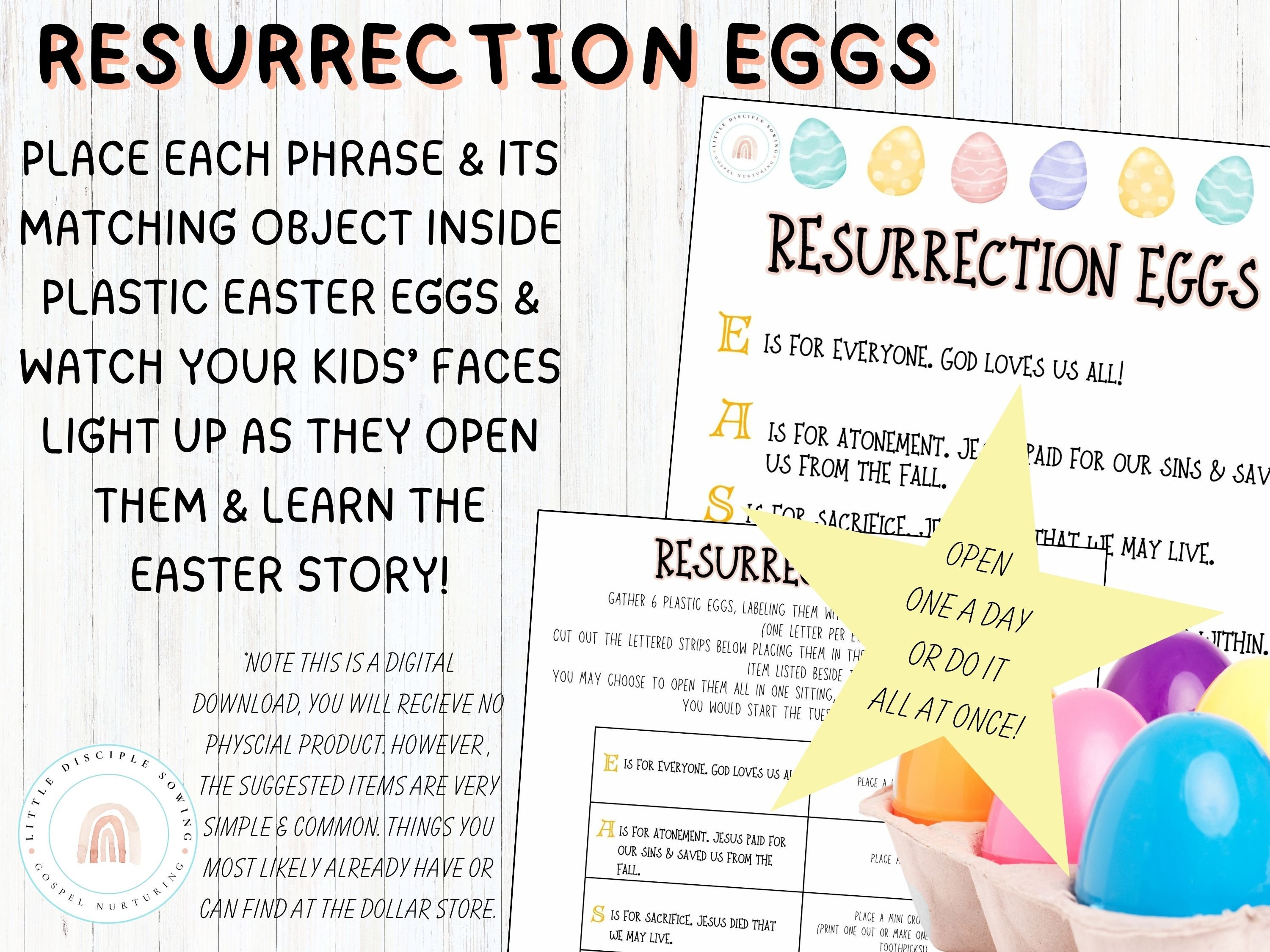 Easter Activity Bundle|easter Story Matching Games|bible & Book of ...