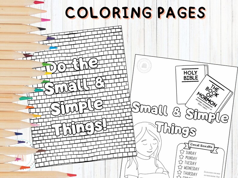 Come Follow Me 2024|july 29-aug4|small and Simple Things Lesson ...