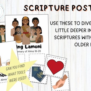 Come Follow Me 2024|july 1-7|missionary Tools Lesson & Activities|ammon ...