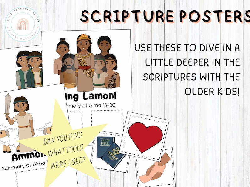 Come Follow Me 2024|july 1-7|missionary Tools Lesson & Activities|ammon ...