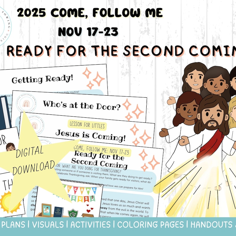 Living Christ Activities - Etsy