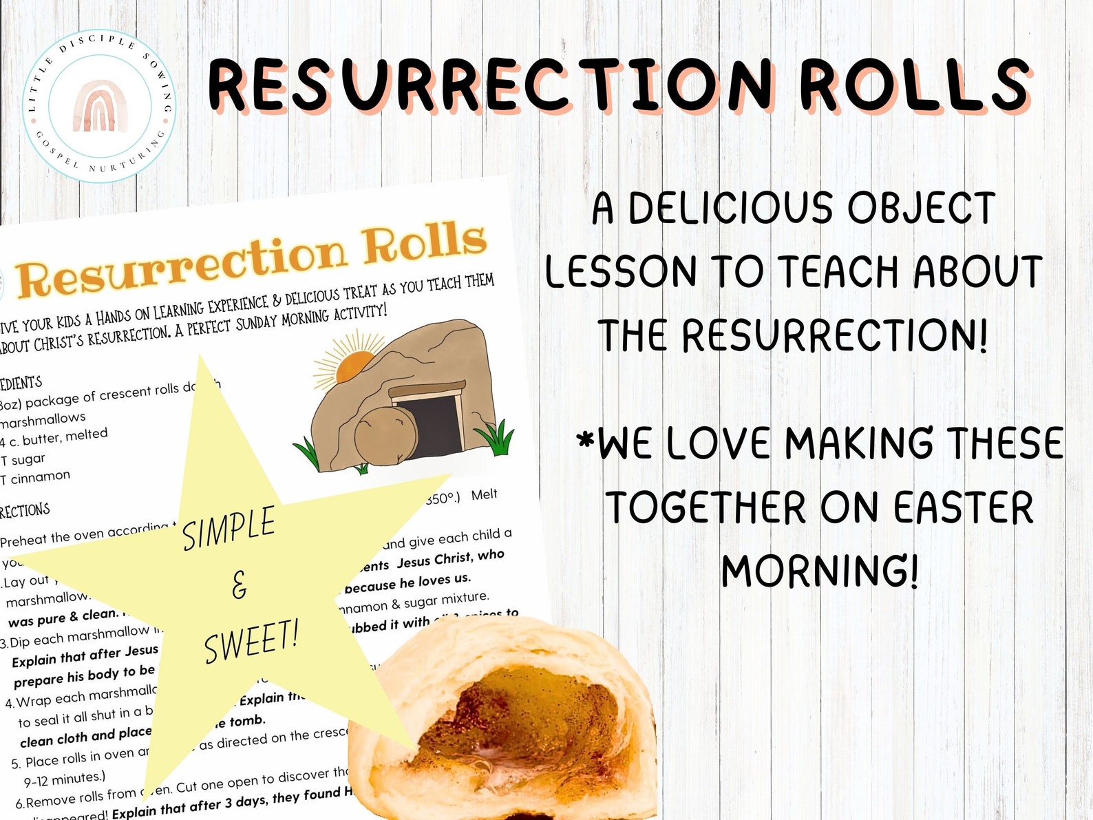 Easter Activity Bundle|easter Story Matching Games|bible & Book of ...