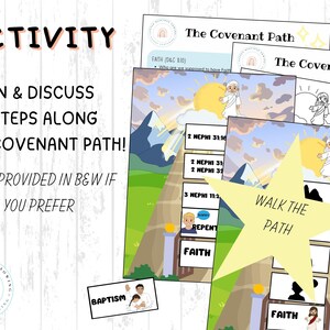 Come Follow Me 2025|jun 23-29|covenant Path Lesson/activities|doctrine ...