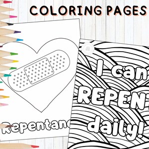 Come Follow Me 2024|may 27-june 2|repentance Lesson & Activities|alma ...