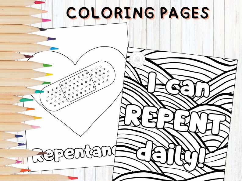 Come Follow Me 2024|may 27-june 2|repentance Lesson & Activities|alma ...