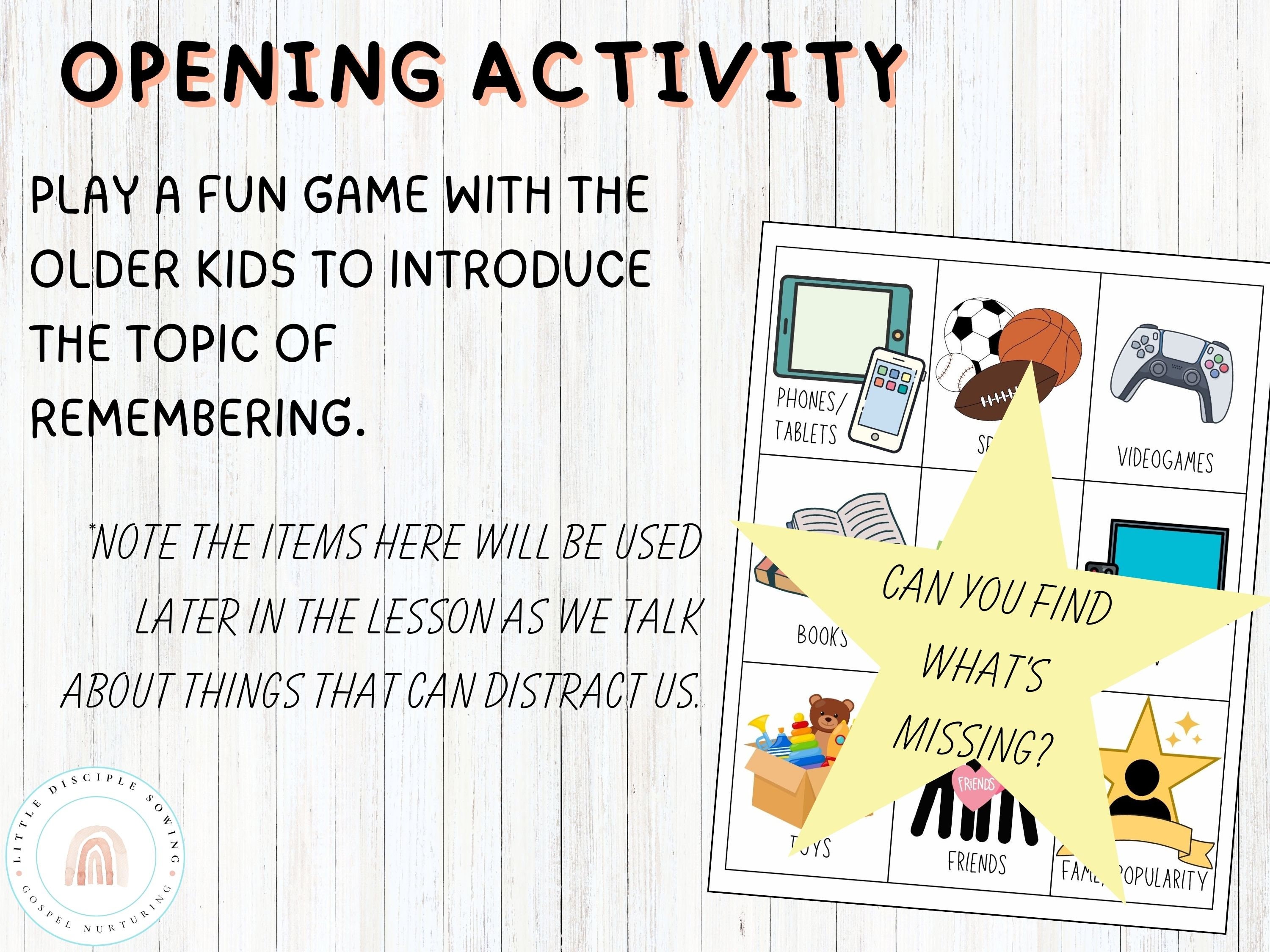 Come Follow Me 2024|sep 2-8|remember Him Lesson & Activities|savior ...
