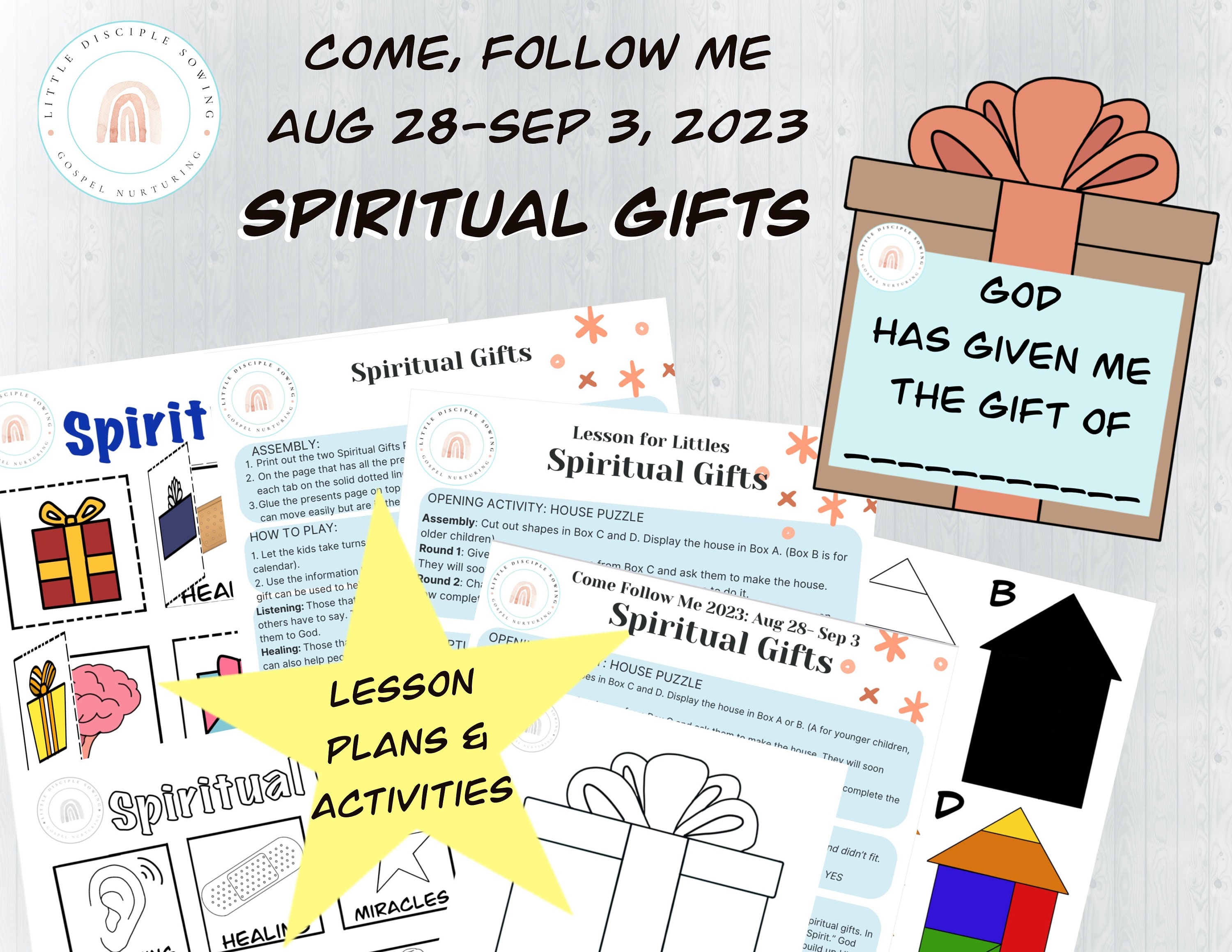 Come Follow Me 2023 | Aug 28-sep 3| Spiritual Gift Lesson and ...
