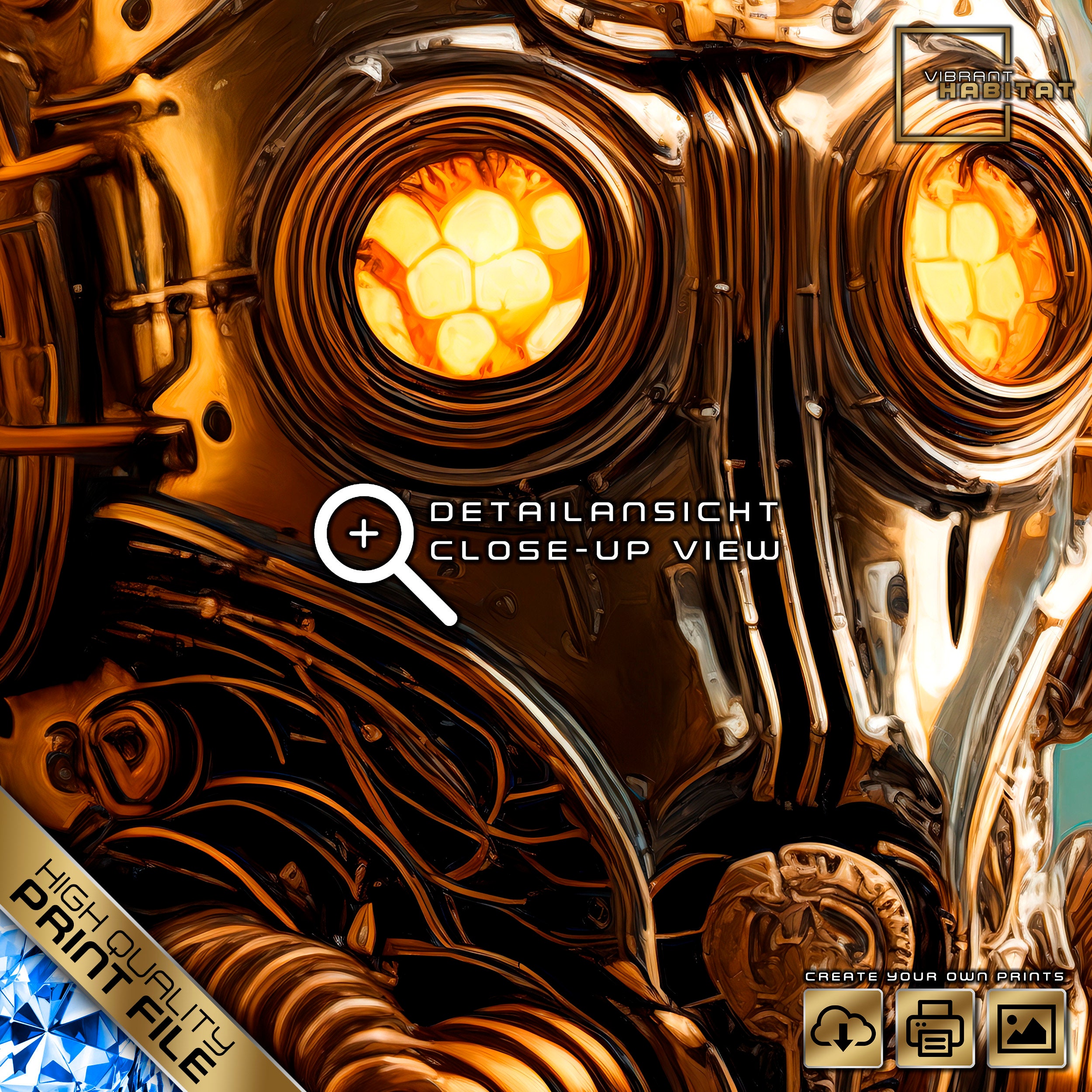 Brass Heroes Steampunk Poster, Steampunk Artwork, Industrial Art ...