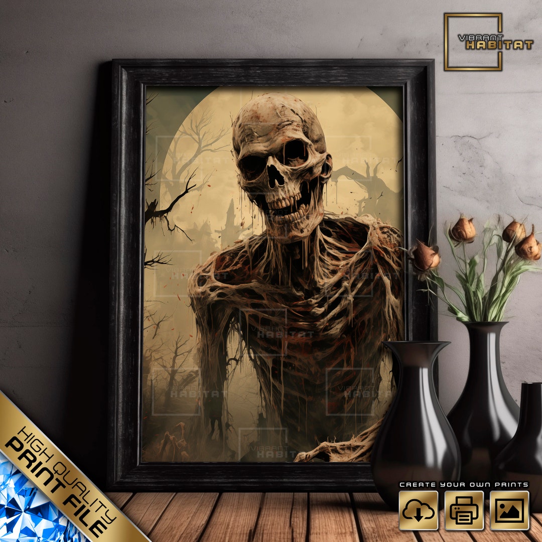 1940s Retro Zombie Poster, Horror Poster, Zombie Apocalypse, Horror ...