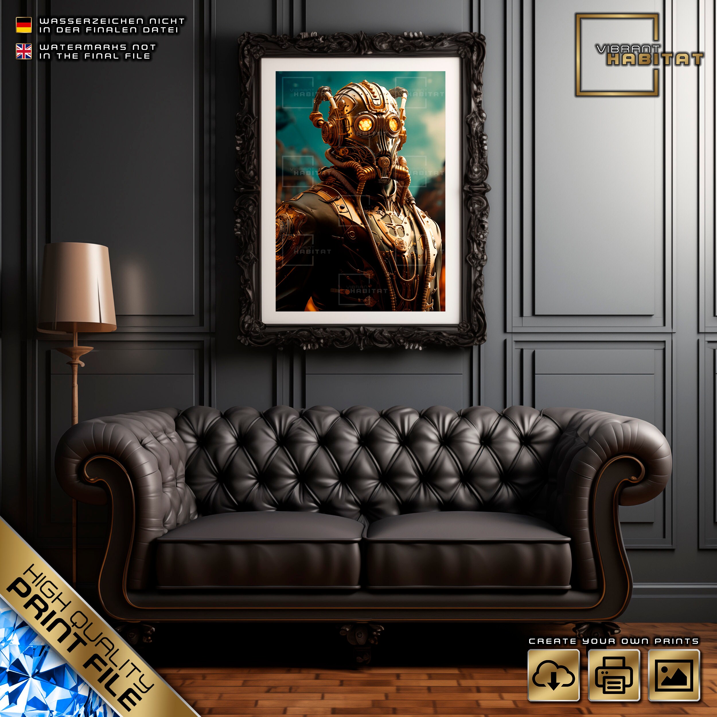 Brass Heroes Steampunk Poster, Steampunk Artwork, Industrial Art ...
