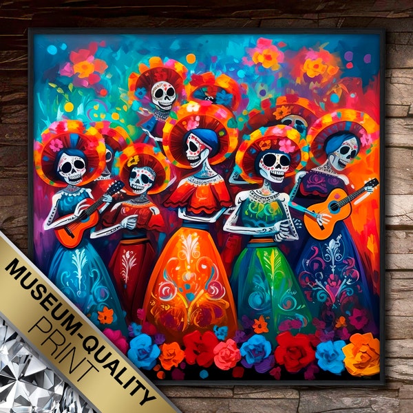 Sugar Skull Poster - Etsy