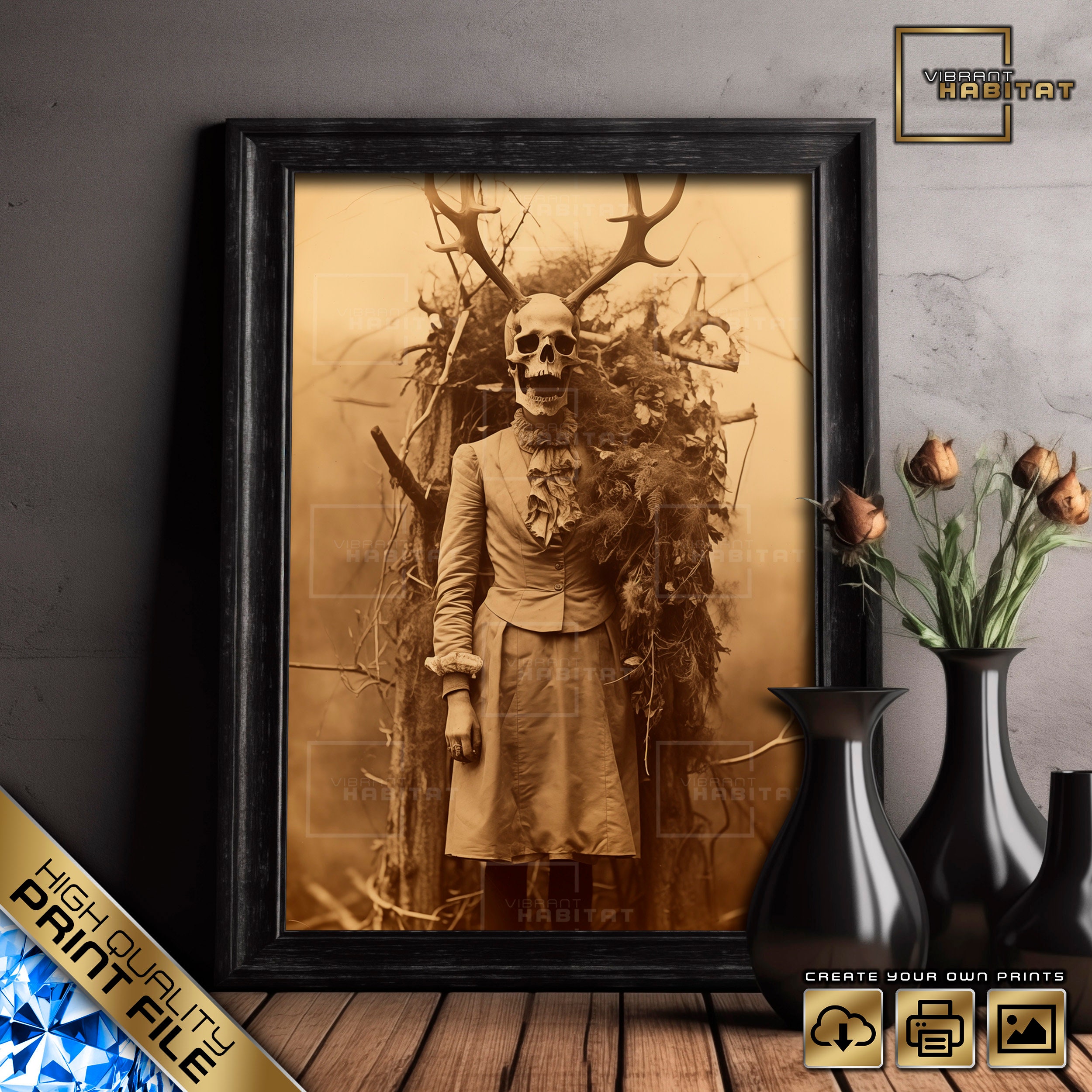 Creeps in the Woods BUNDLE, Vintage Photograph, dark akademia, dark ...