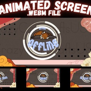 Red Panda Theme Animated Twitch Stream Package - Etsy