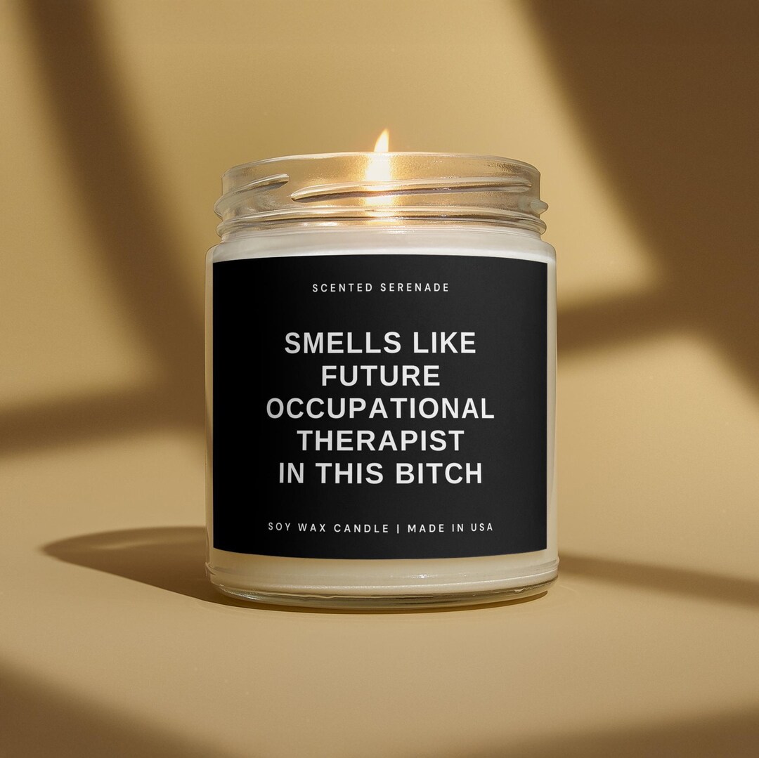 Future Occupational Therapist Candle, Occupational Therapist Gift, OT ...