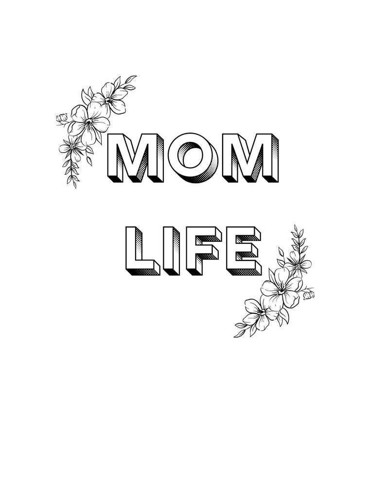 Mom Life SVG - Etsy