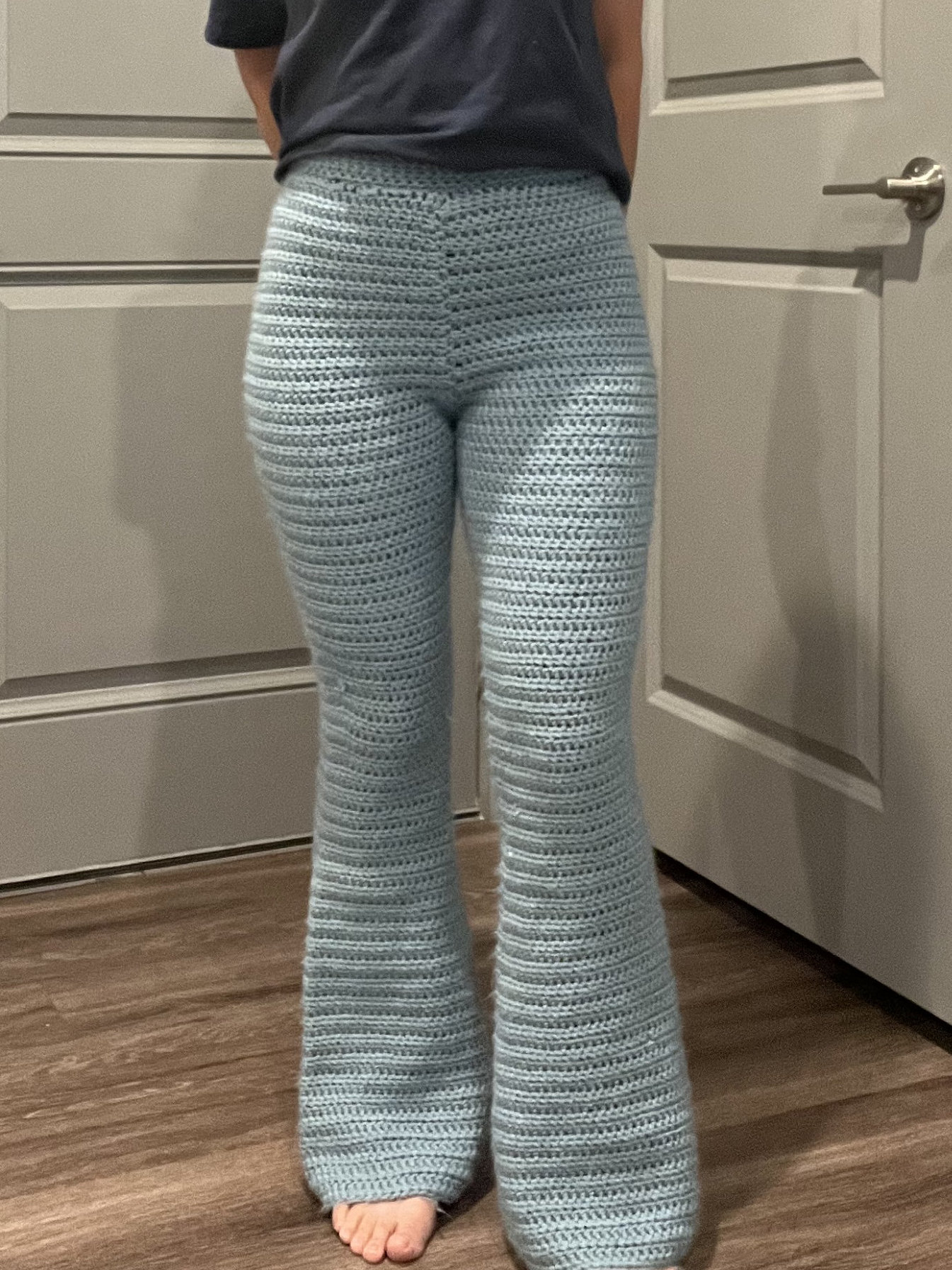 Xine Flared Pants Crochet Pattern - Etsy