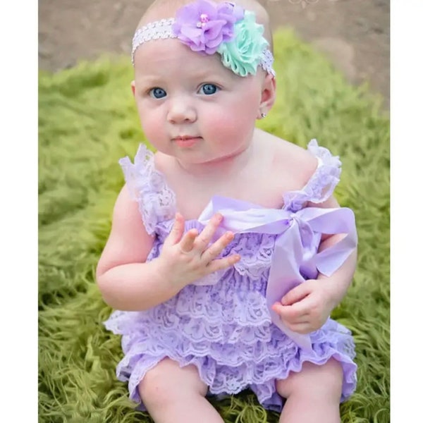 Baby Girl Ruffle Romper - Etsy
