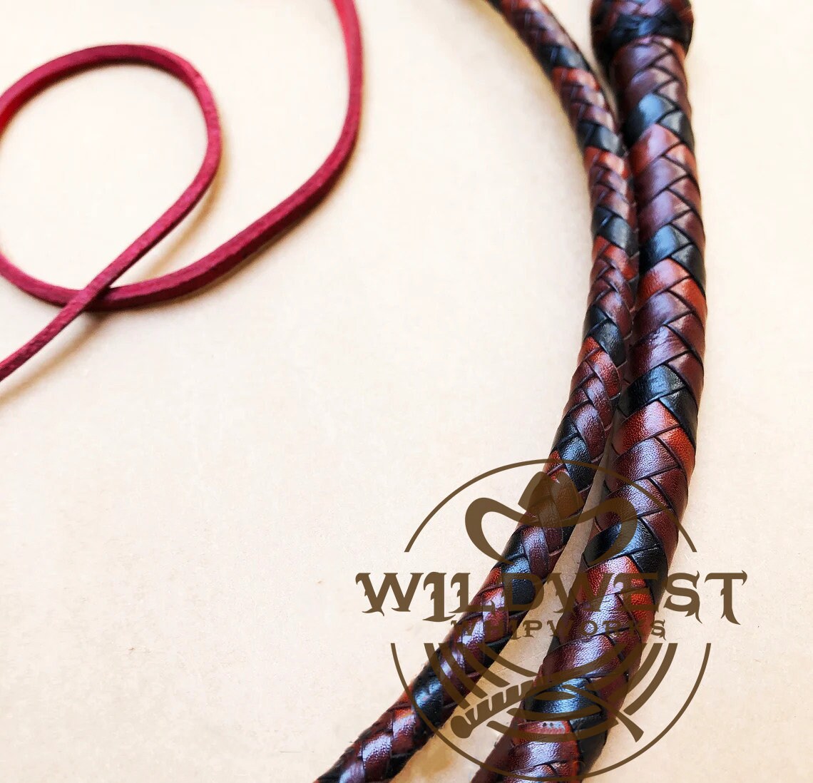 8 Plait Multi Colors Kangaroo Hide Leather Bullwhip Target - Etsy