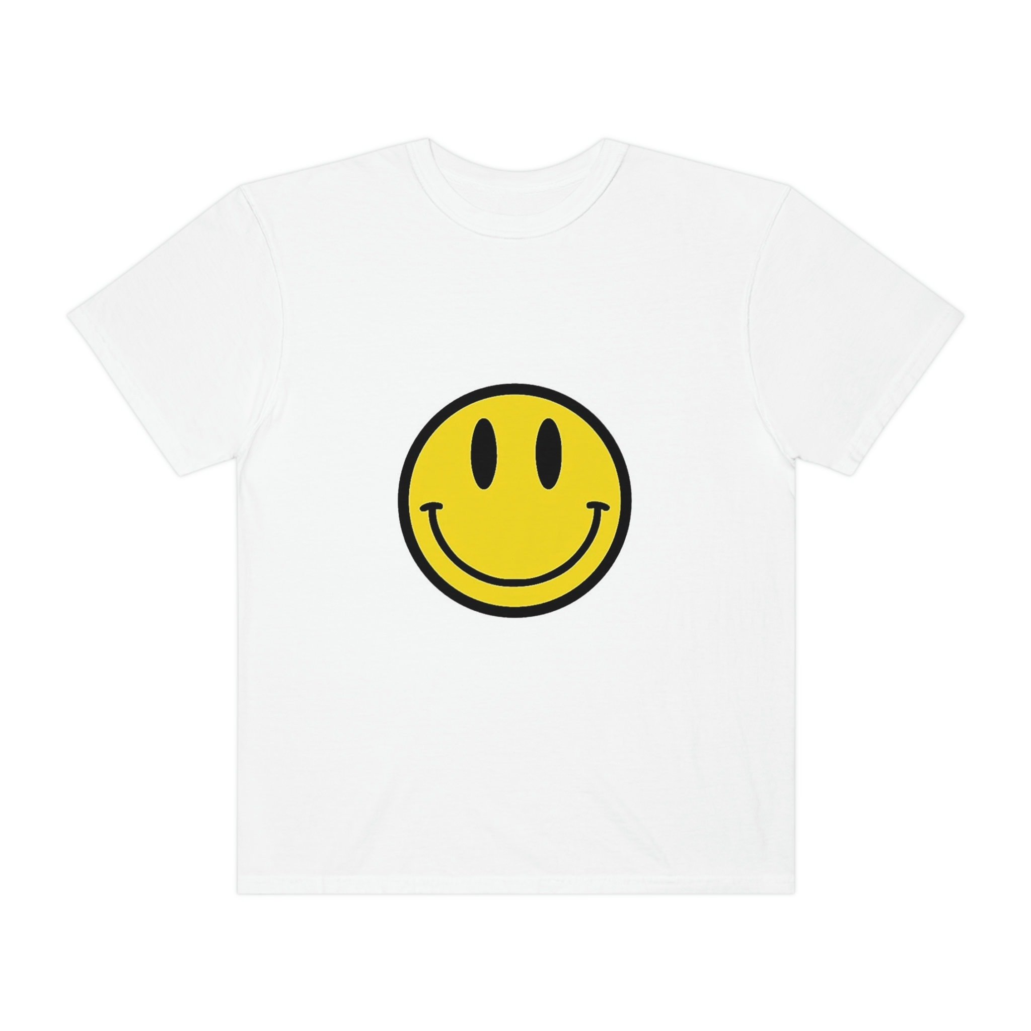 Smiley Face T-shirt - Etsy