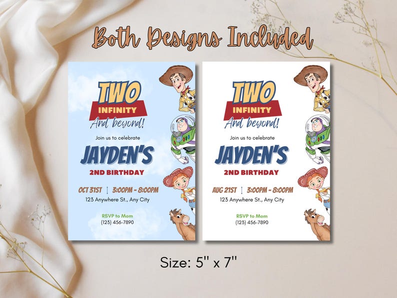 Toy Story Invitation Editable Birthday Invite for Boys Toy Story Party ...