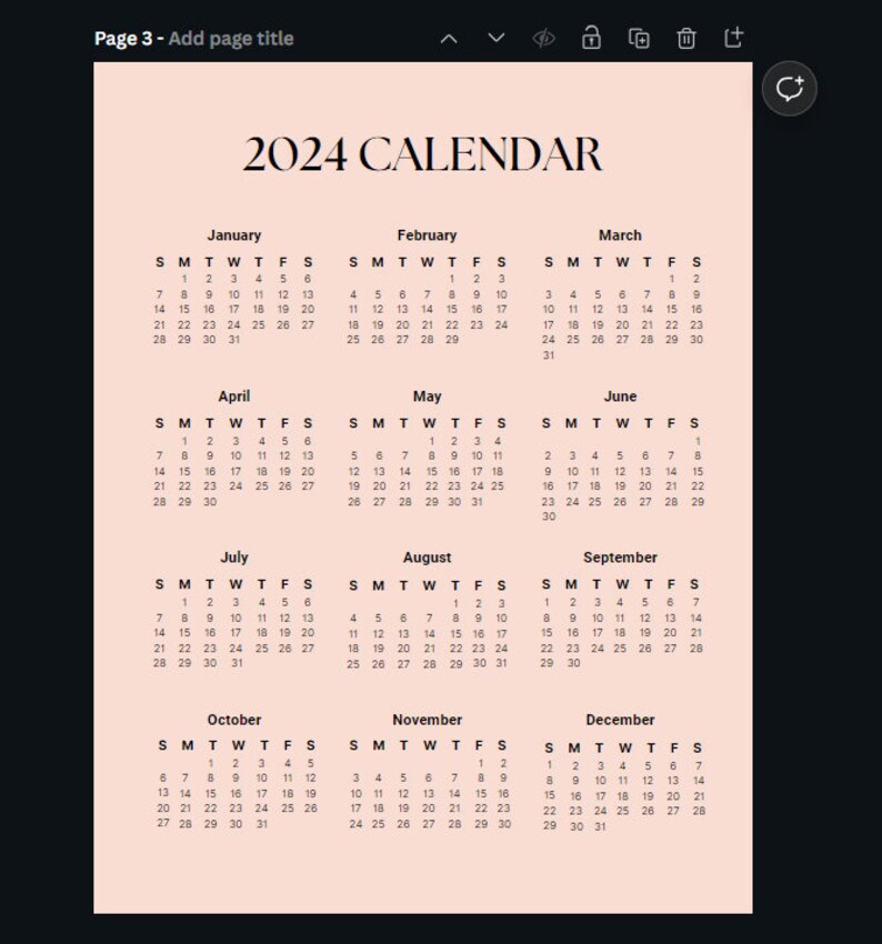 365 Days 2024 Digital and Printable Planner With Monthly Goal Tracking ...