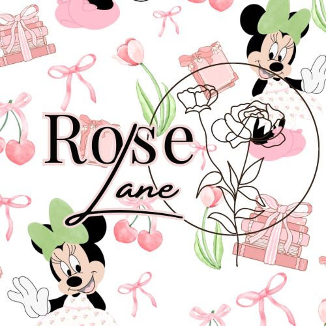 Girly Coquette Mouse: Seamless Digital Patterns for Magical Crafting ...