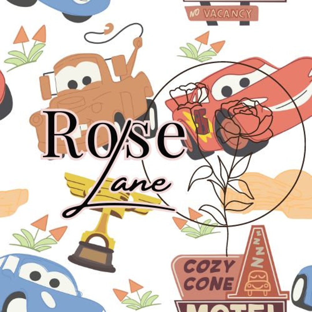 Radiator Springs Residents : Seamless Digital Patterns for Magical ...