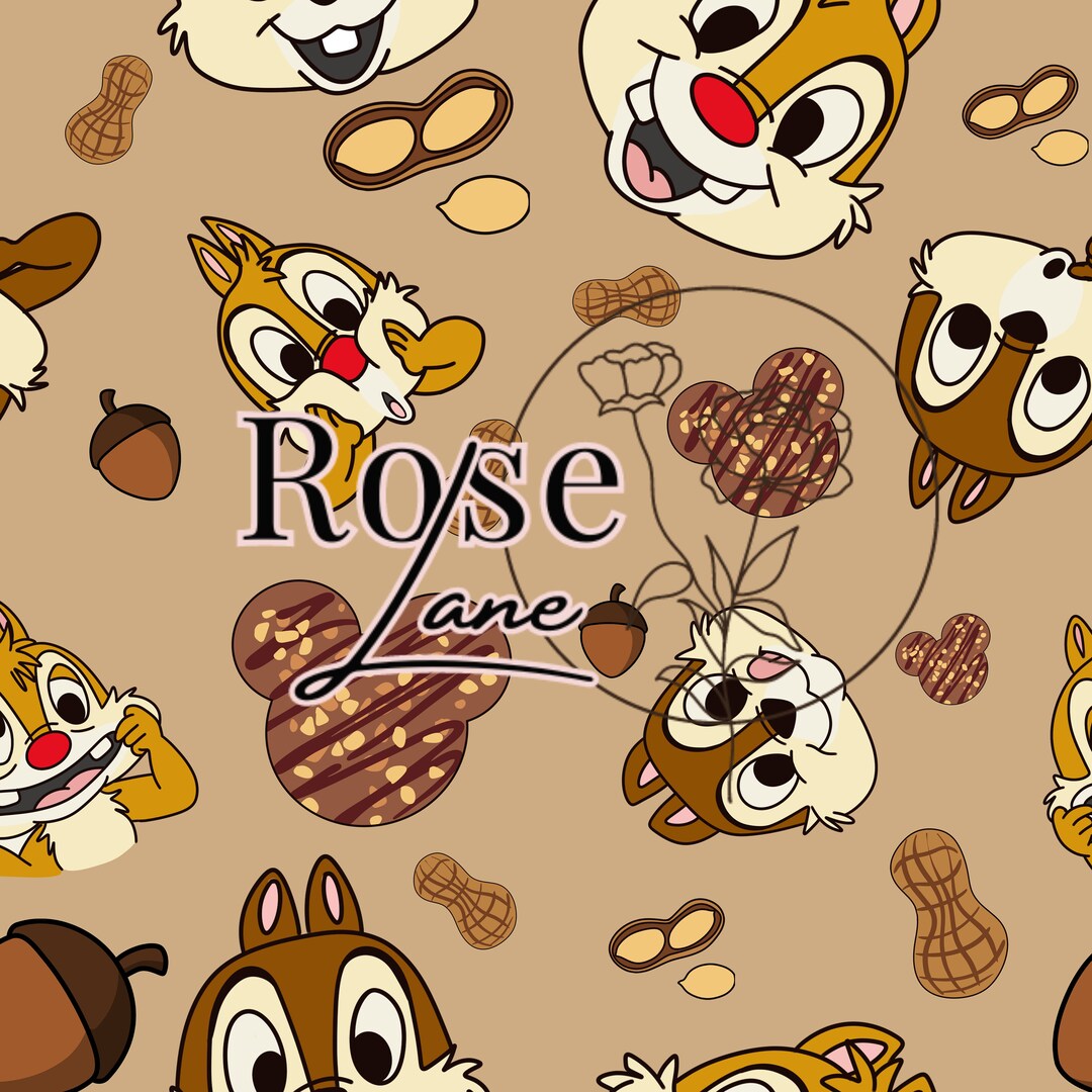 Double Trouble Chipmunk : Seamless Digital Patterns for Magical ...