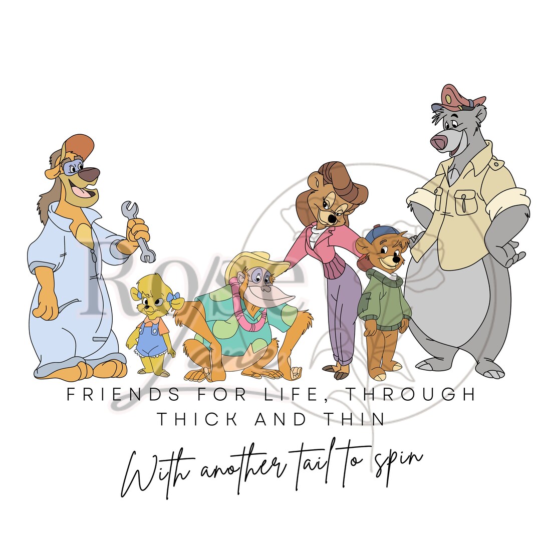 Magical Tail Spin, 90s Cartoons - Etsy