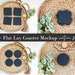 Square Slate Coaster Mockup: Boho Styled Stock Photo (digital Download ...