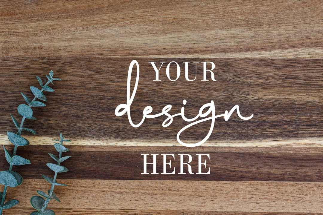 Styled Wood Mockup Background, Flat Lay Dark Wood Floor Background ...