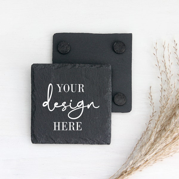 Slate Coasters - Etsy