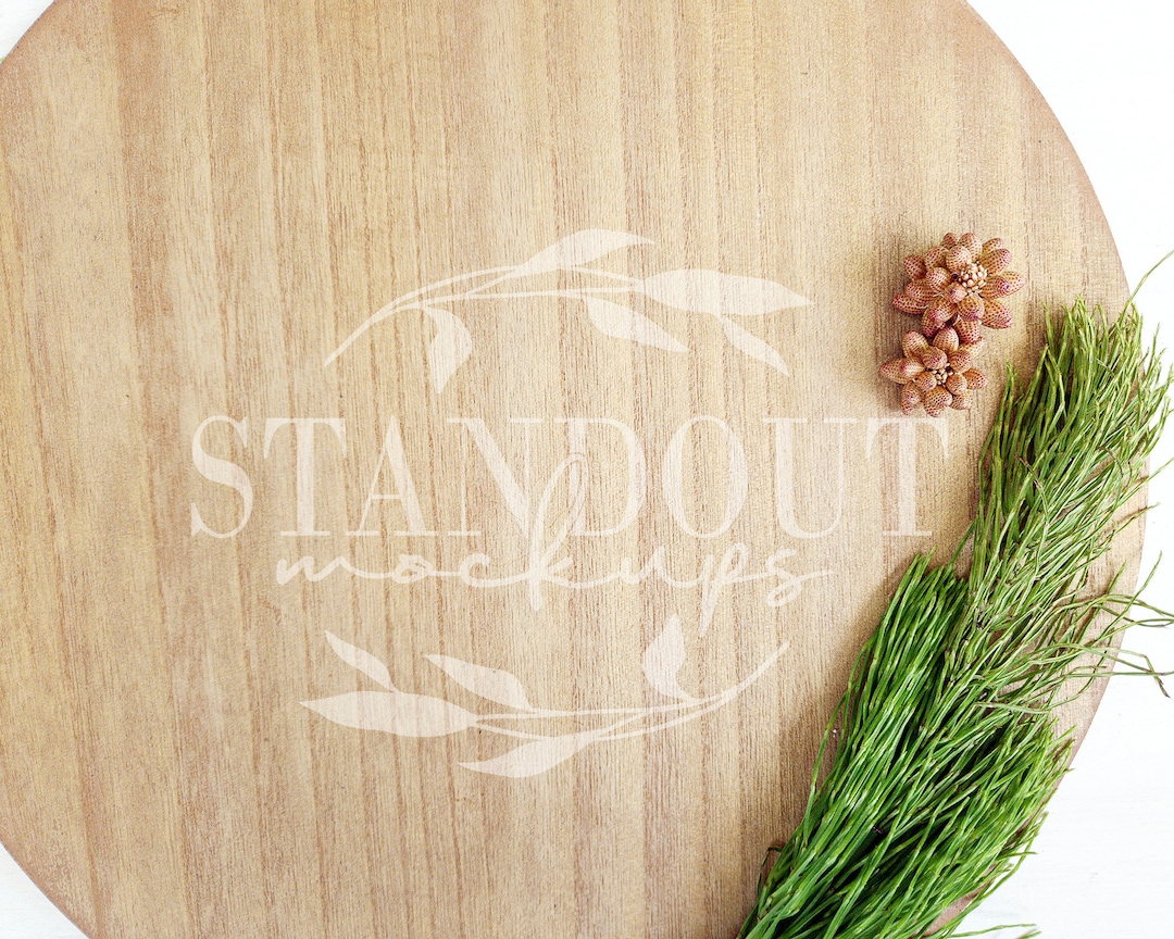 Rustic Wood Background Mockup: Product Display Flat Lay (JPG) - Etsy