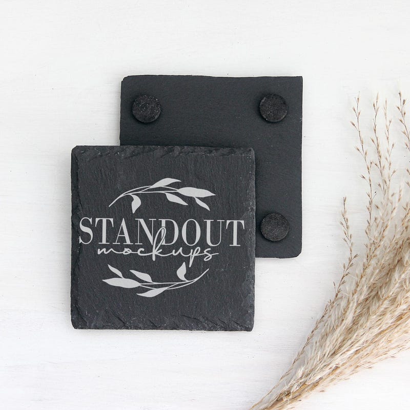 Slate Coasters - Etsy