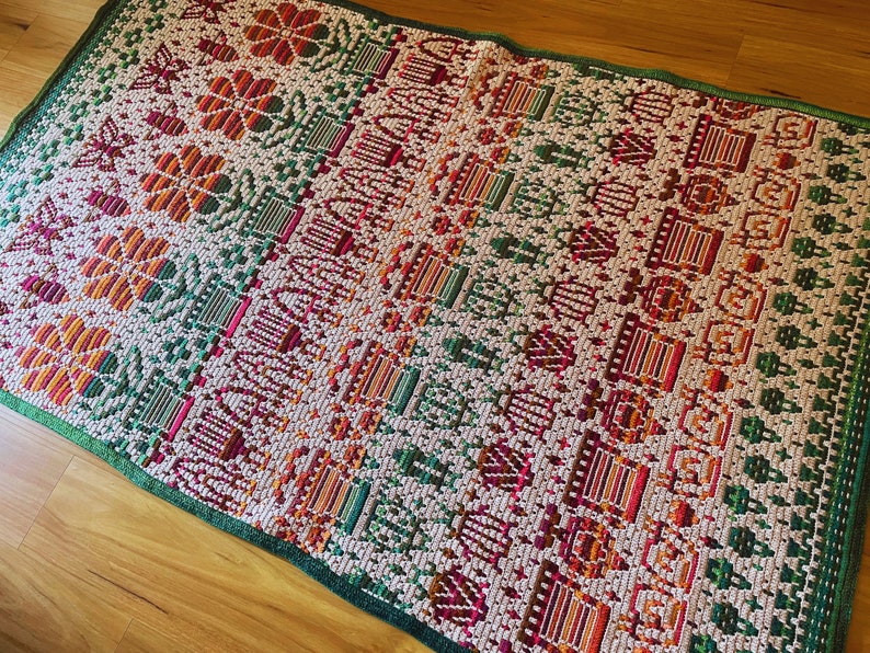 Overlay Mosaic Crochet Pattern | How Does Your Garden Grow? | PDF ...