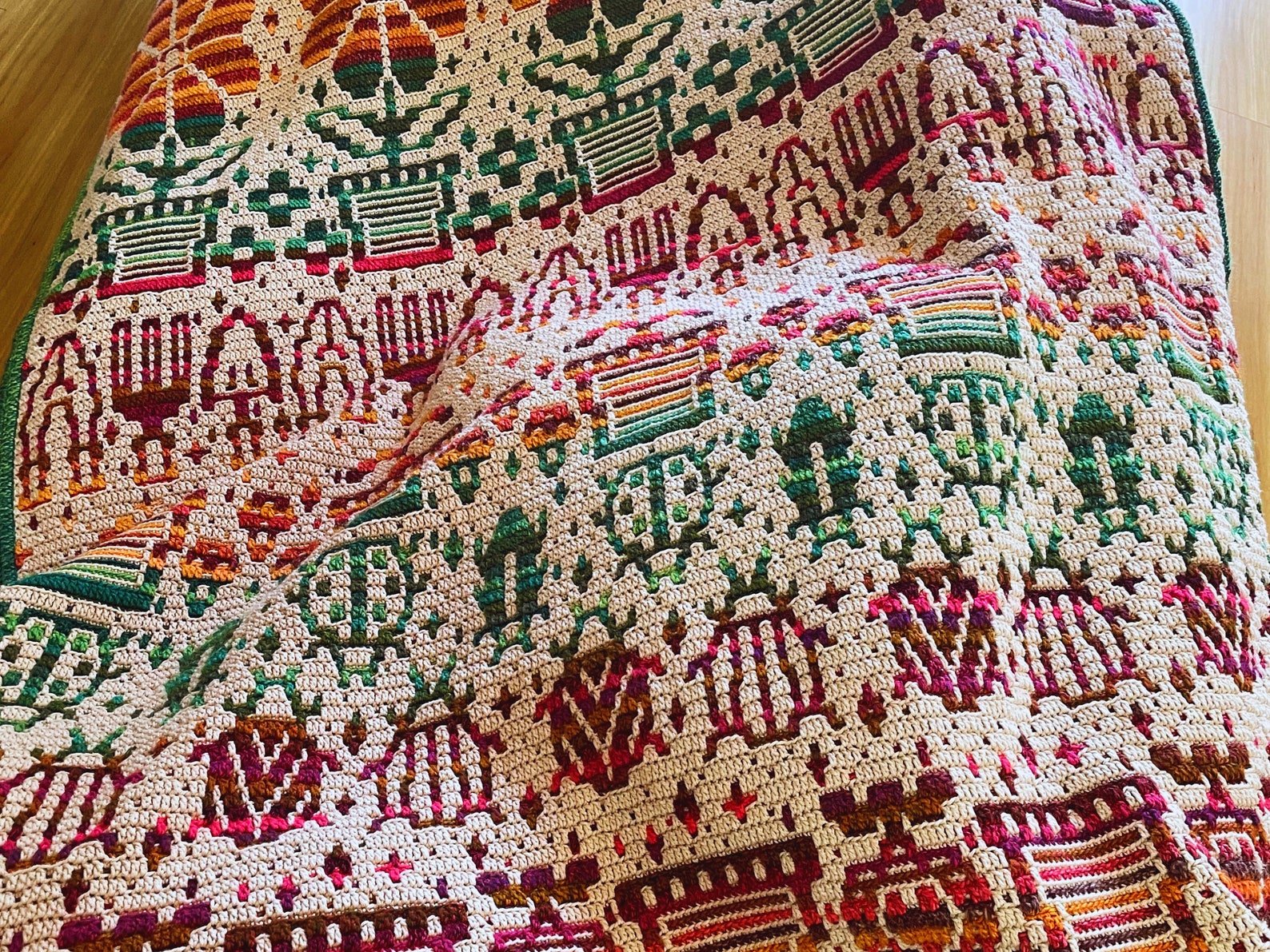 Overlay Mosaic Crochet Pattern | How Does Your Garden Grow? | PDF ...