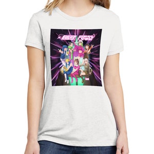 XG Left Right Inspired Anime Ladies Graphic T-shirt, KPOP Merch, Anime ...