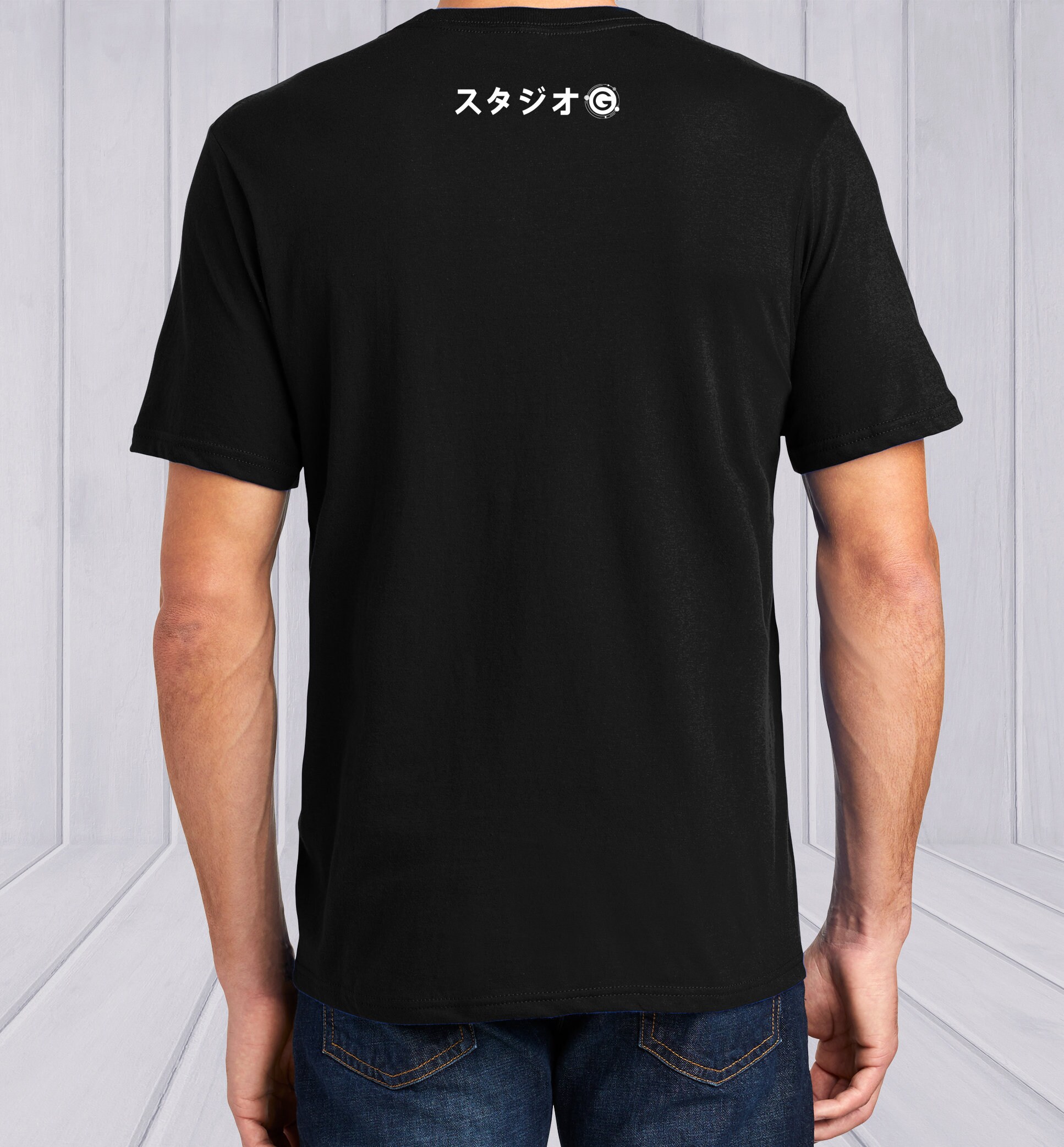 Japanese Anime Streetwear Unisex T-shirt black, TOUGH GALS WAIFU Series ...