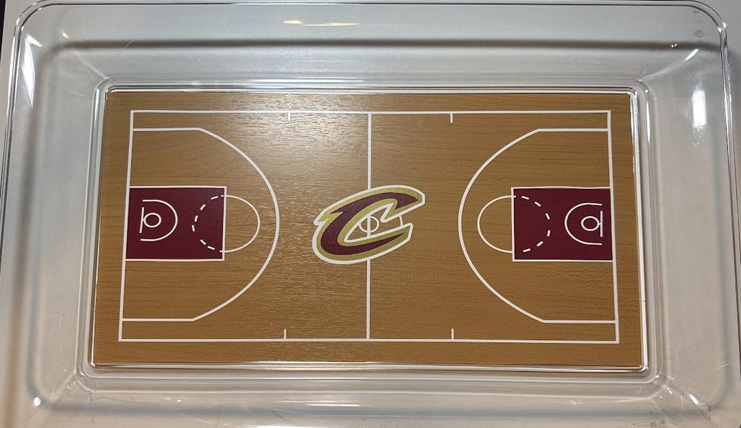 Custom Made Basketball Serving Tray - Etsy