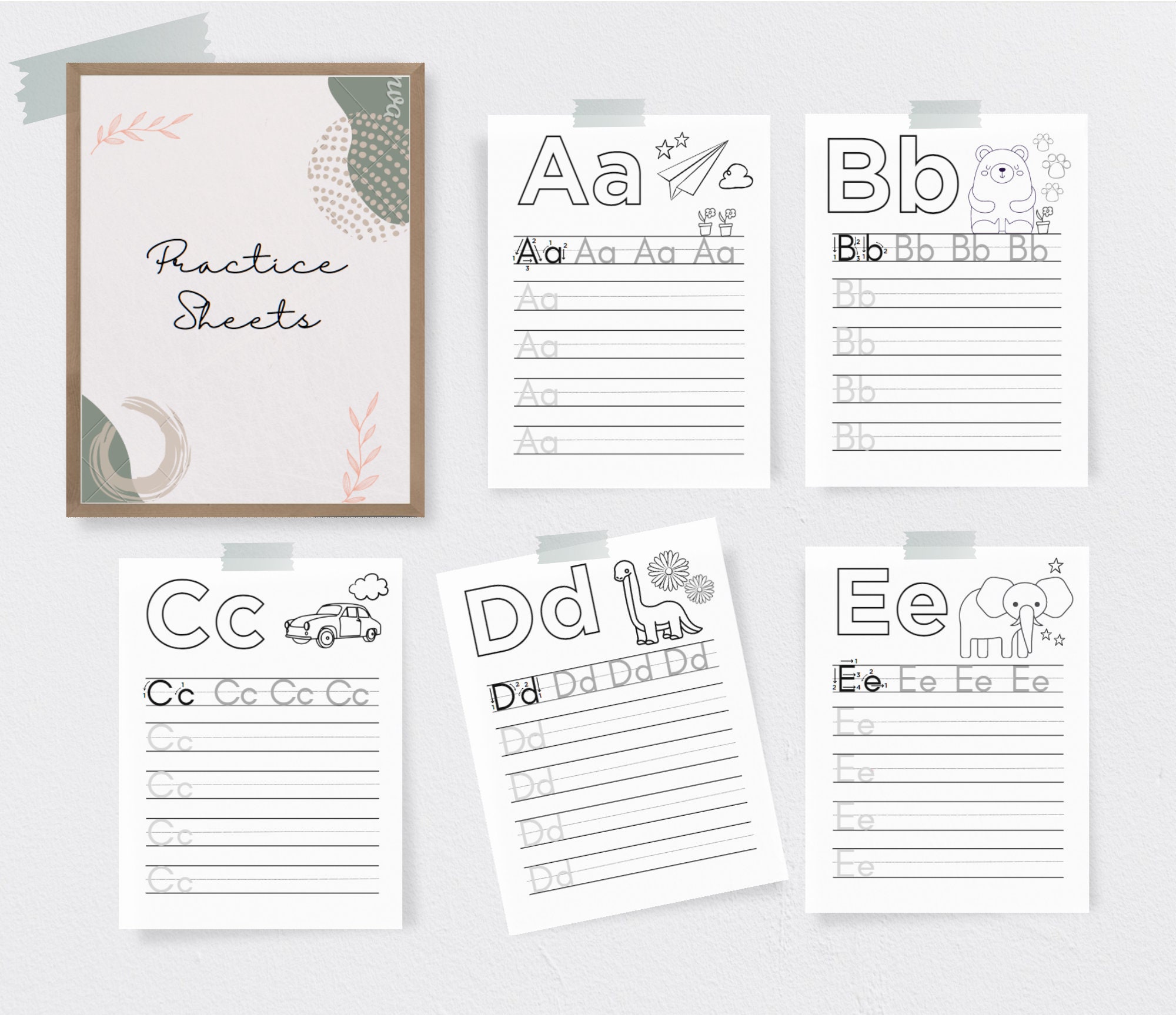 ABC First Alphabet Book L 80 Pages L Baby's First ABC Coloring ...