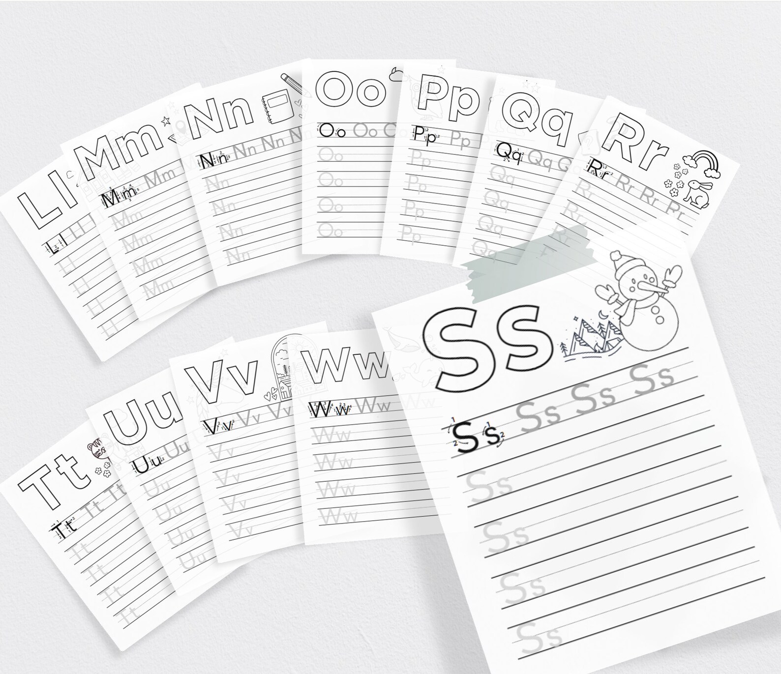 ABC First Alphabet Book L 80 Pages L Baby's First ABC Coloring ...